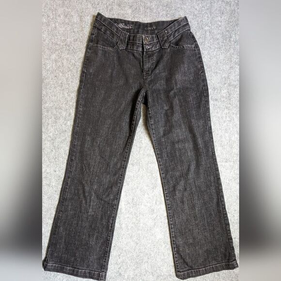 Eddie Bauer | Jeans | Eddie Bauer Black Curvy Jeans 6 | Poshmark